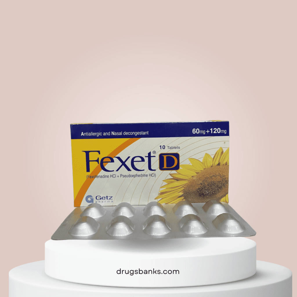 Fexet D Tablet Uses, Side Effects, Dosage & FAQs | DrugsBank