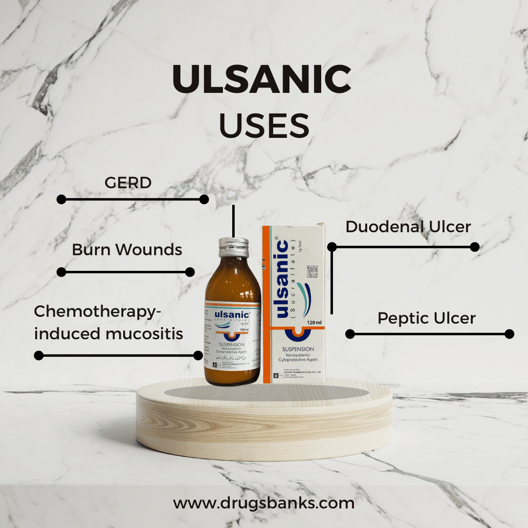 Ulsanic Syrup Uses, Side Effects, Dosage & FAQs | DrugsBank