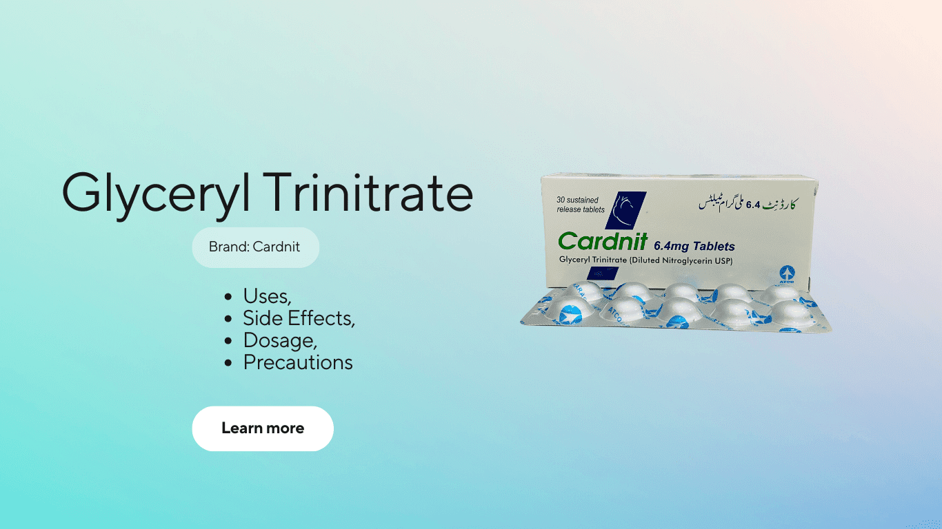 Cardnit Tablet Uses, Dosage, Side Effects, and More | DrugsBank