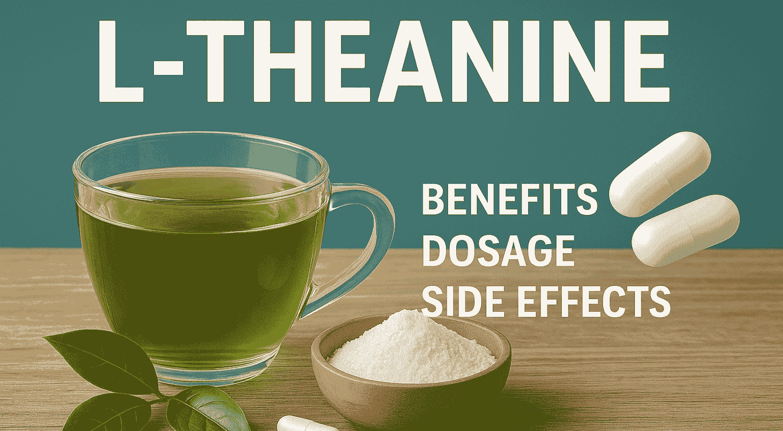 L Theanine: Evidence Based Benefits, Dosage & Safety | DrugsBank